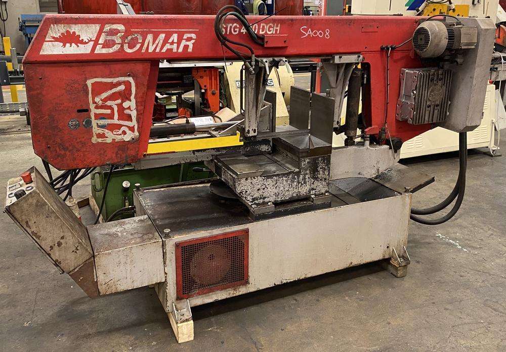 Used Bomar STG440DGH Semi-Automatic Bandsaw